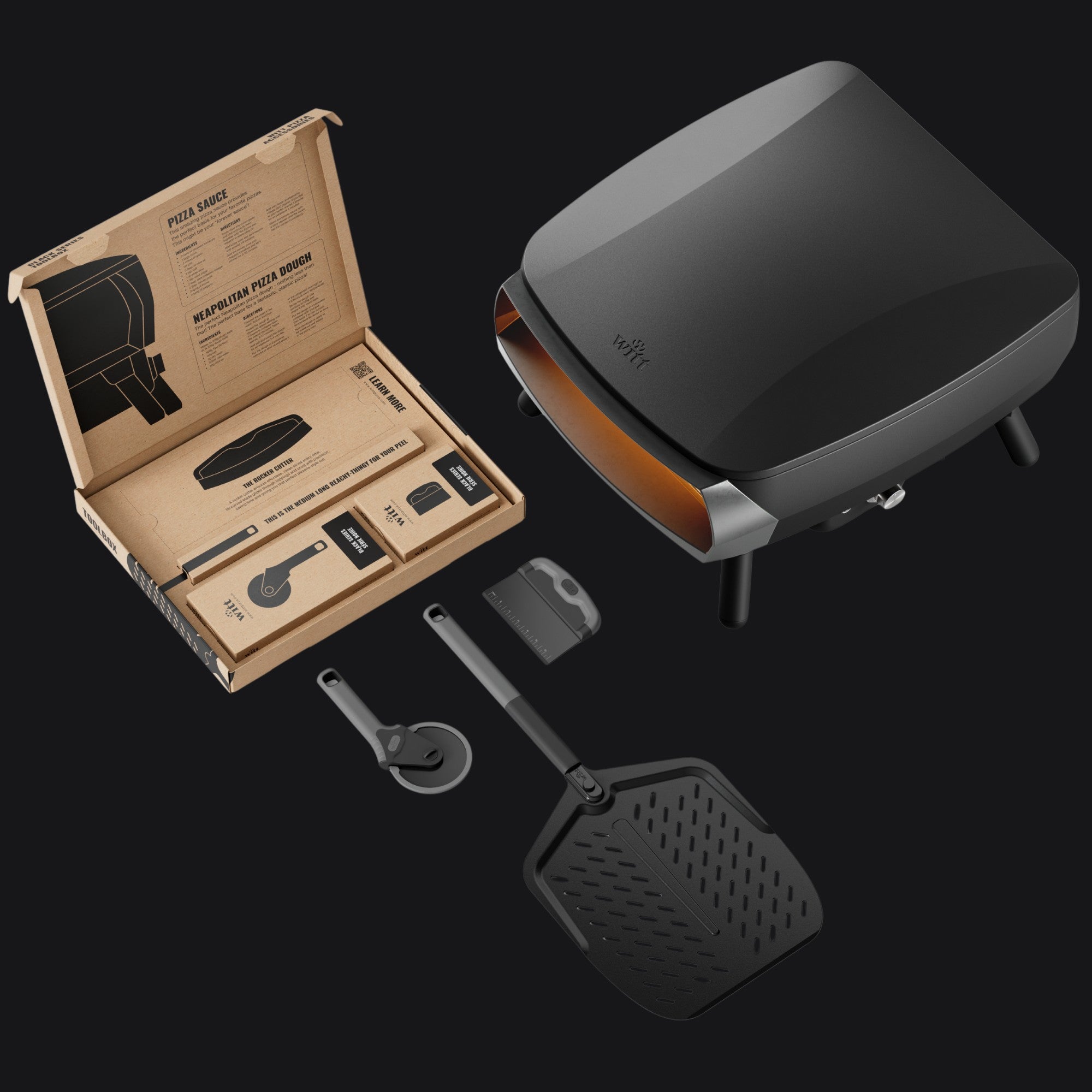 Witt PICCOLO Rotante 13" Pizza Oven Incl. Toolbox – Witt Pizza